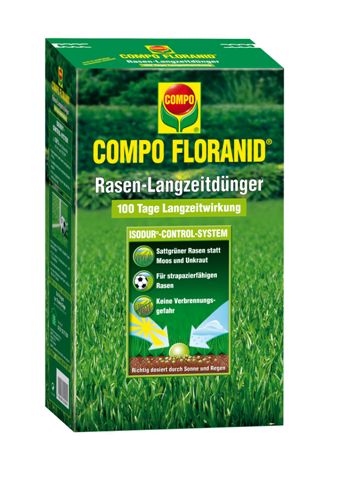 Rasendünger: COMPO Floranid Rasen-Langzeitdünger 12kg